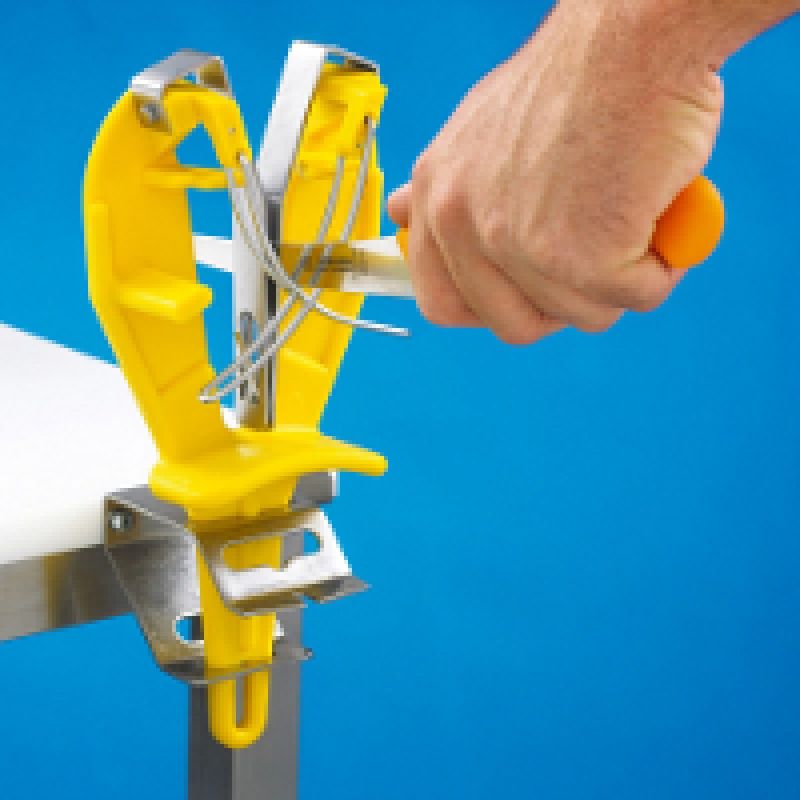 Bobet Knife Sharpener yellow - Needlers Food Industry Specialist