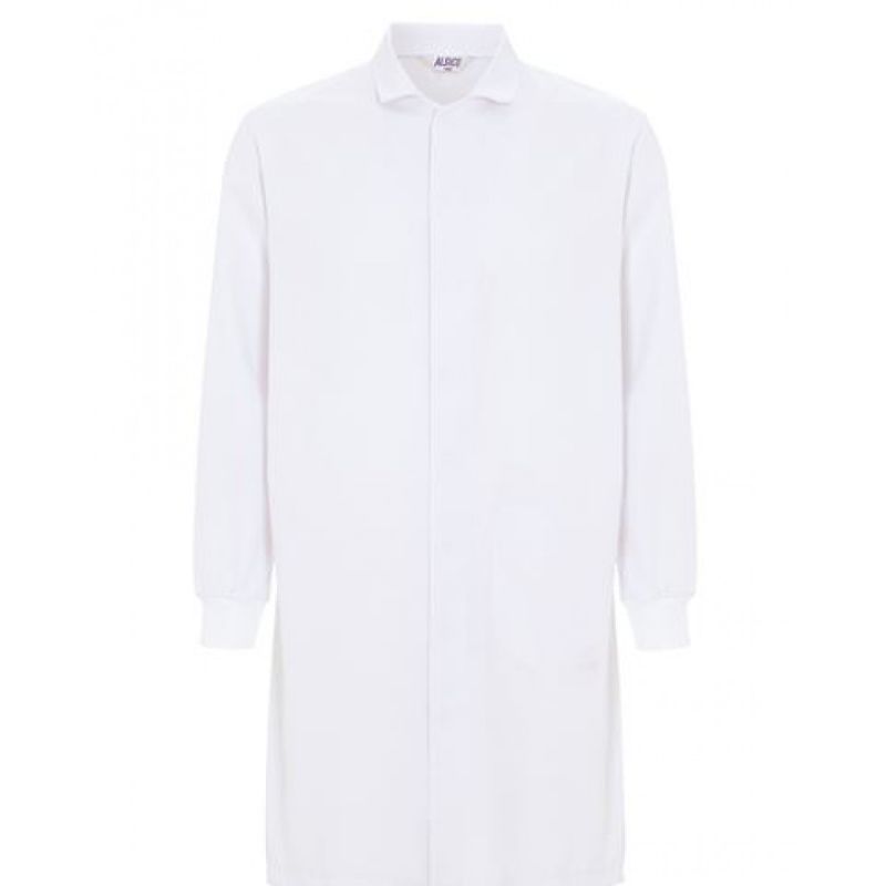 Food Trade coat with knitted cuff 245gsm - Needlers Food Industry ...